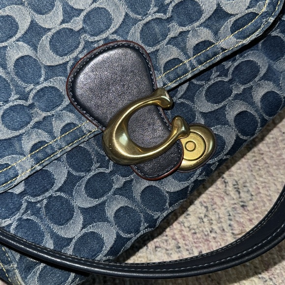 Coach | Bags | Coach Denim Soft Tabby Bag | Poshmark